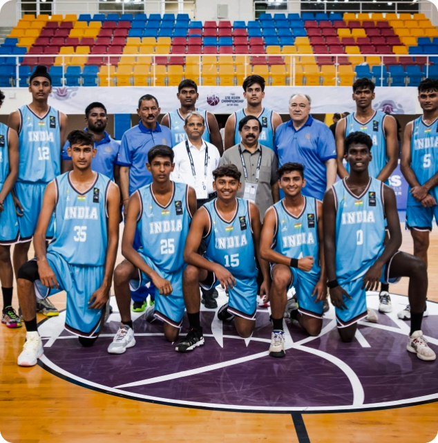 Facilitating the training of the Indian Men’s National Basketball Team ...